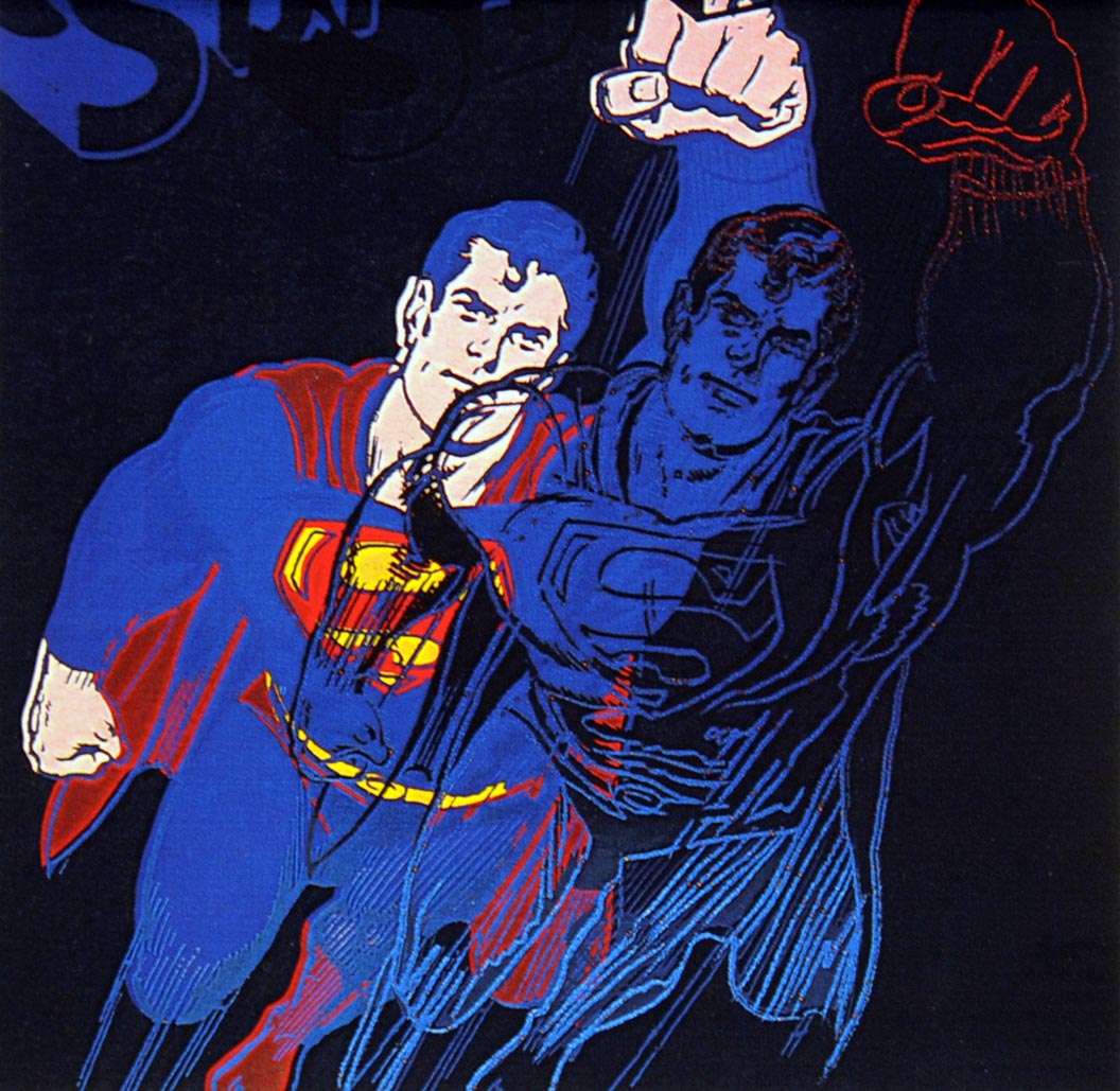 Superman from Myths Portfolio by ANDY Warhol
