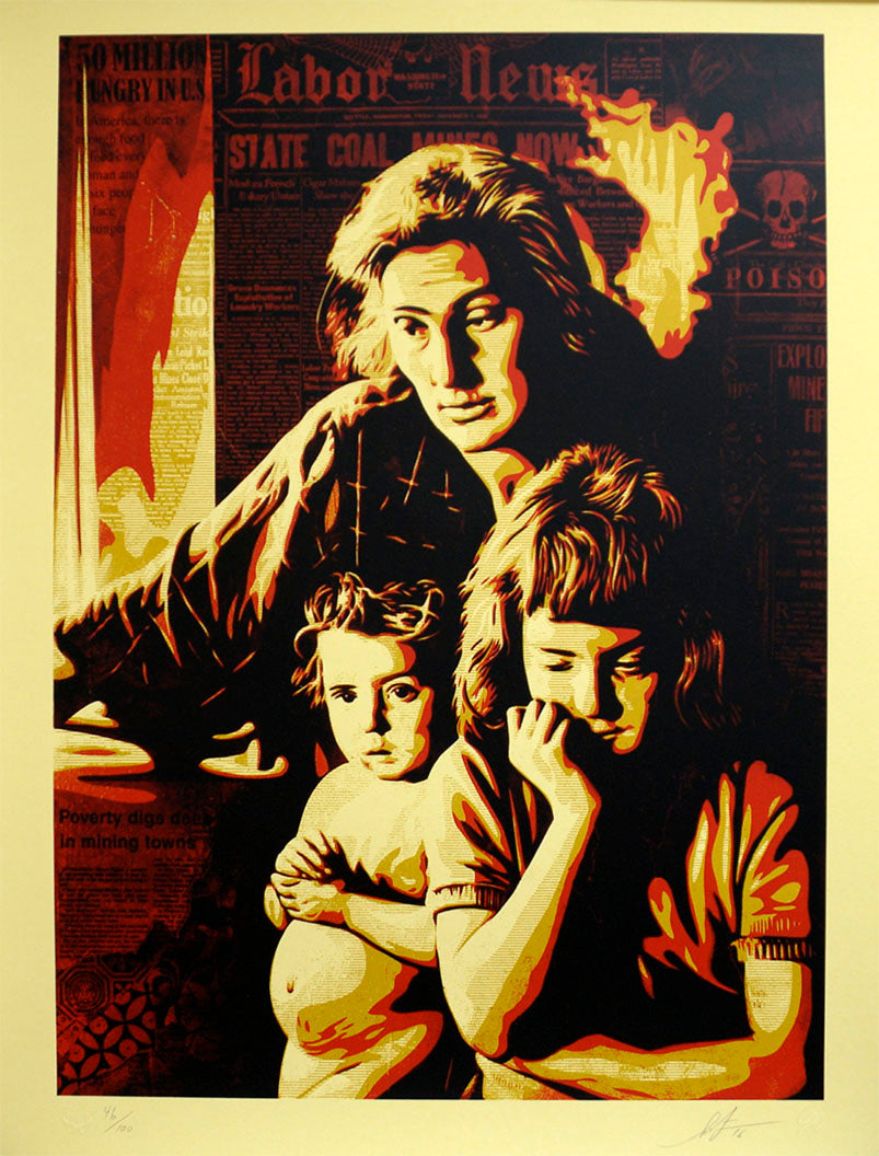 TWO AMERICAS, 2016 by Frank Shepard Fairey (Obey) – Edward Kurstak Art ...